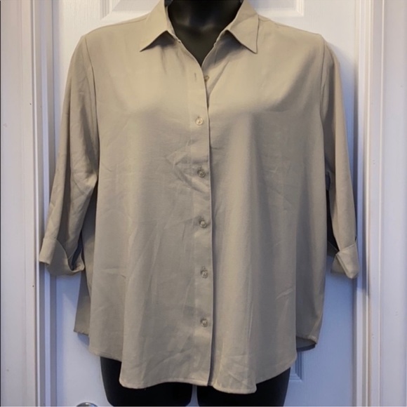 Christopher & Banks | Tops | New Vintage Cj Banks Plus Size Blouse ...